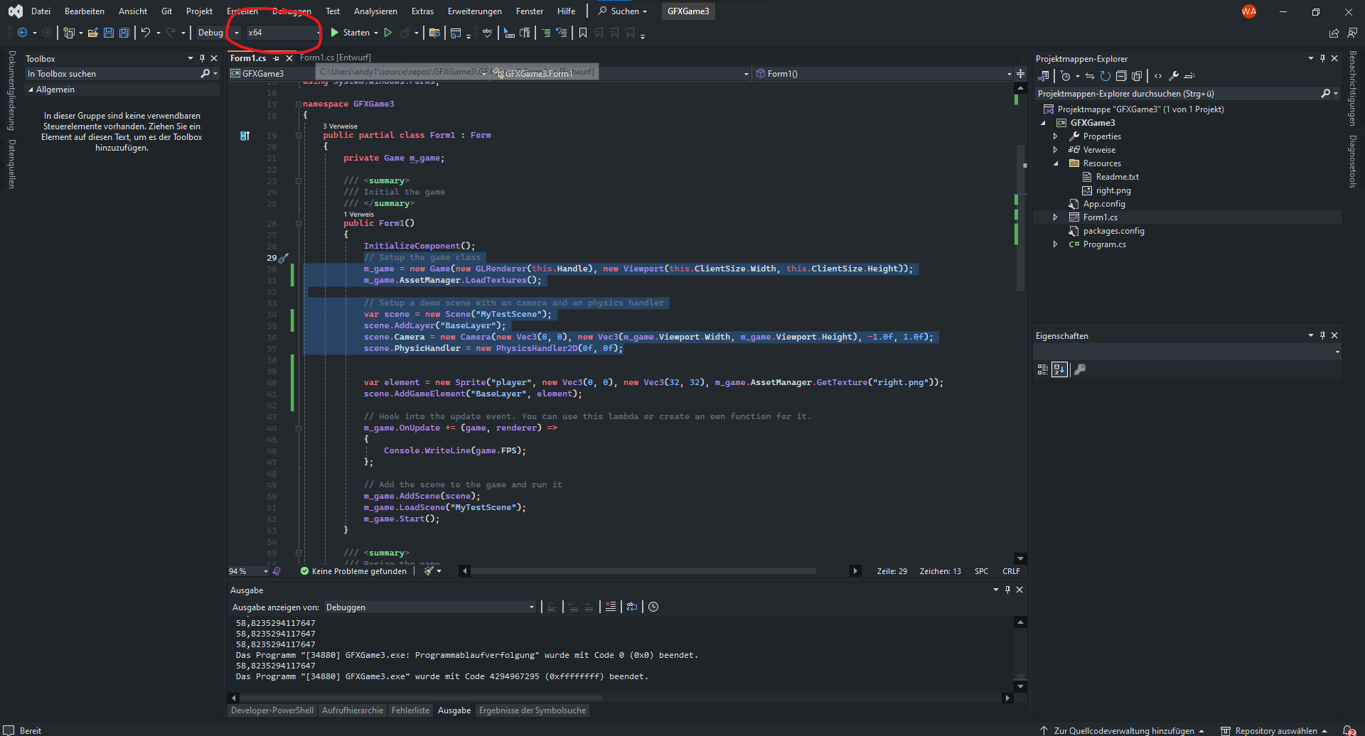 Create a Project - Genesis Game Engine